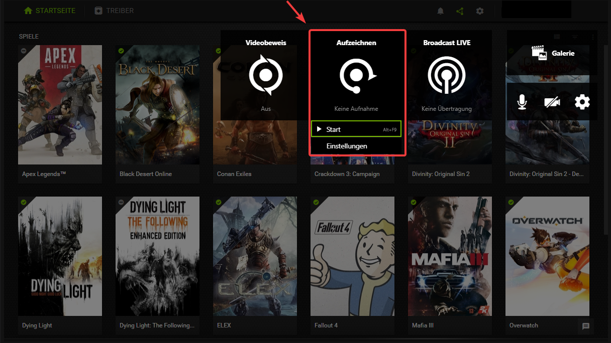 ShadowPlay von Geforce Experience: Spielmomente aufnehmen - so geht's - CHIP