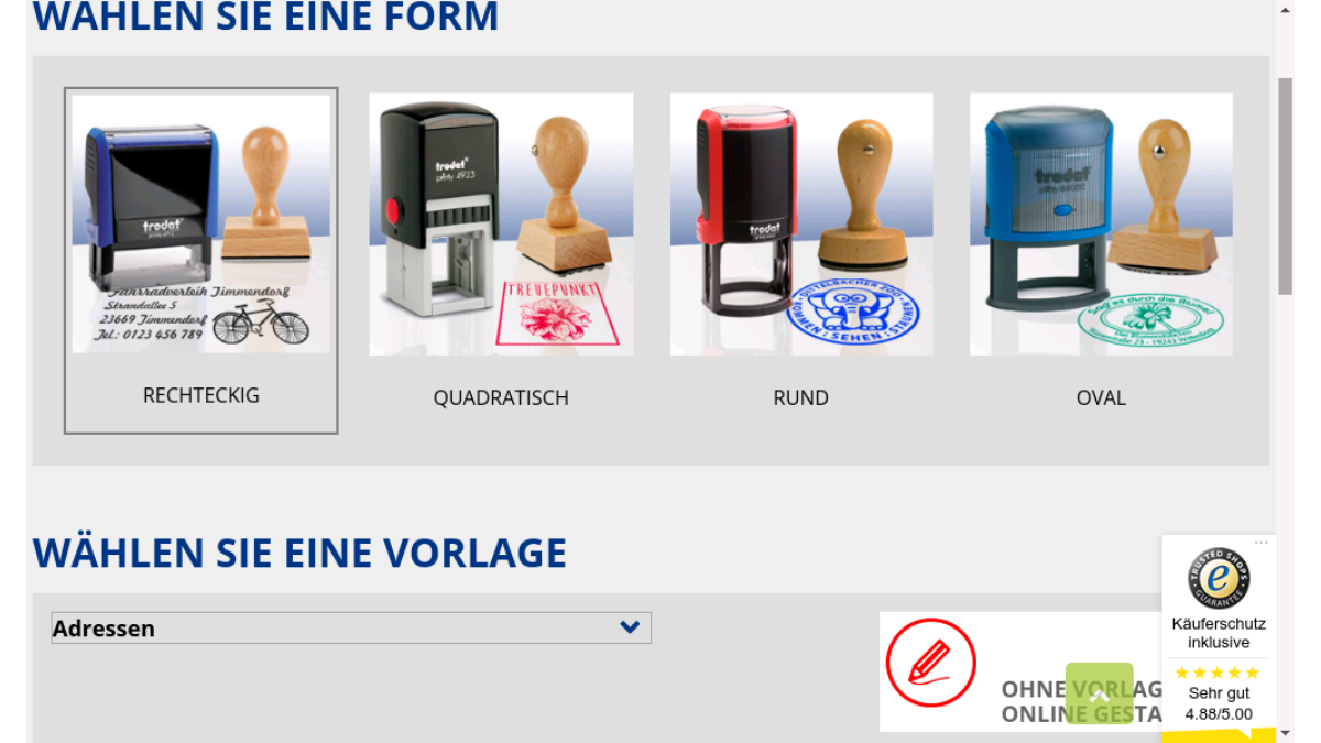 Stempel selbst gestalten - die besten Seiten im Vergleich - CHIP