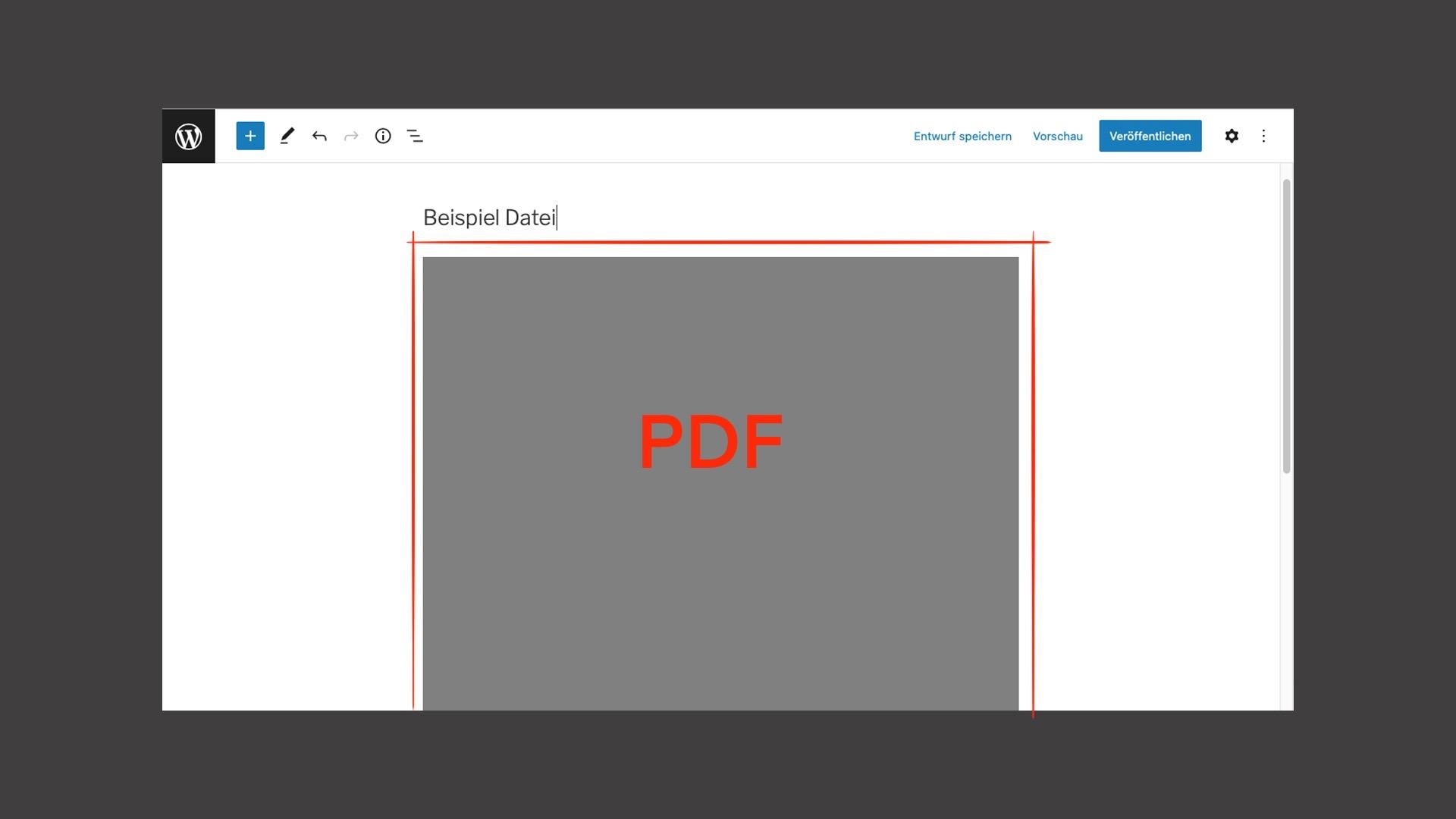 Wordpress: PDF-Datei einbinden - so geht's - CHIP