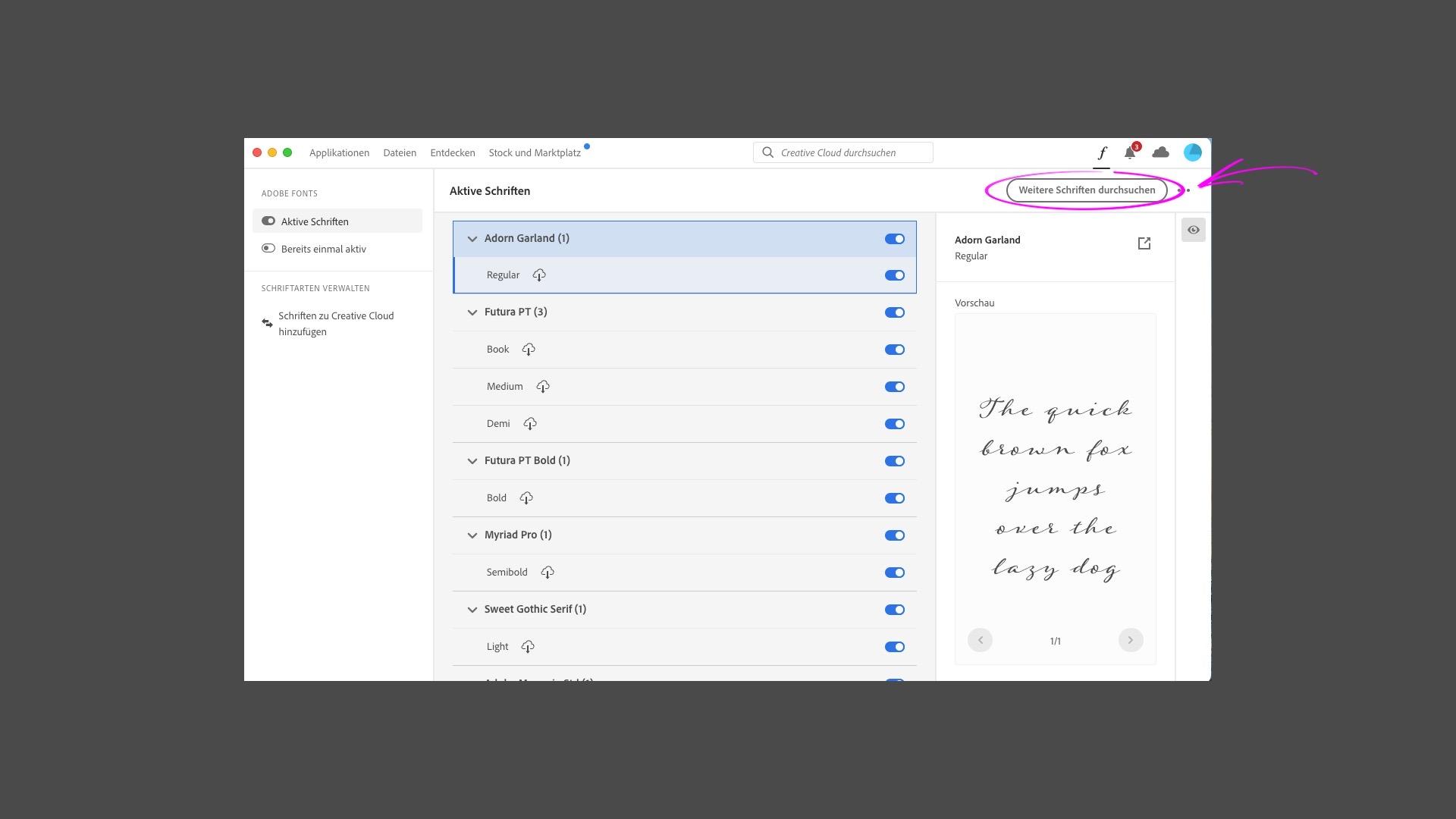 Adobe Fonts aktivieren: So funktioniert's in 4 Schritten - CHIP