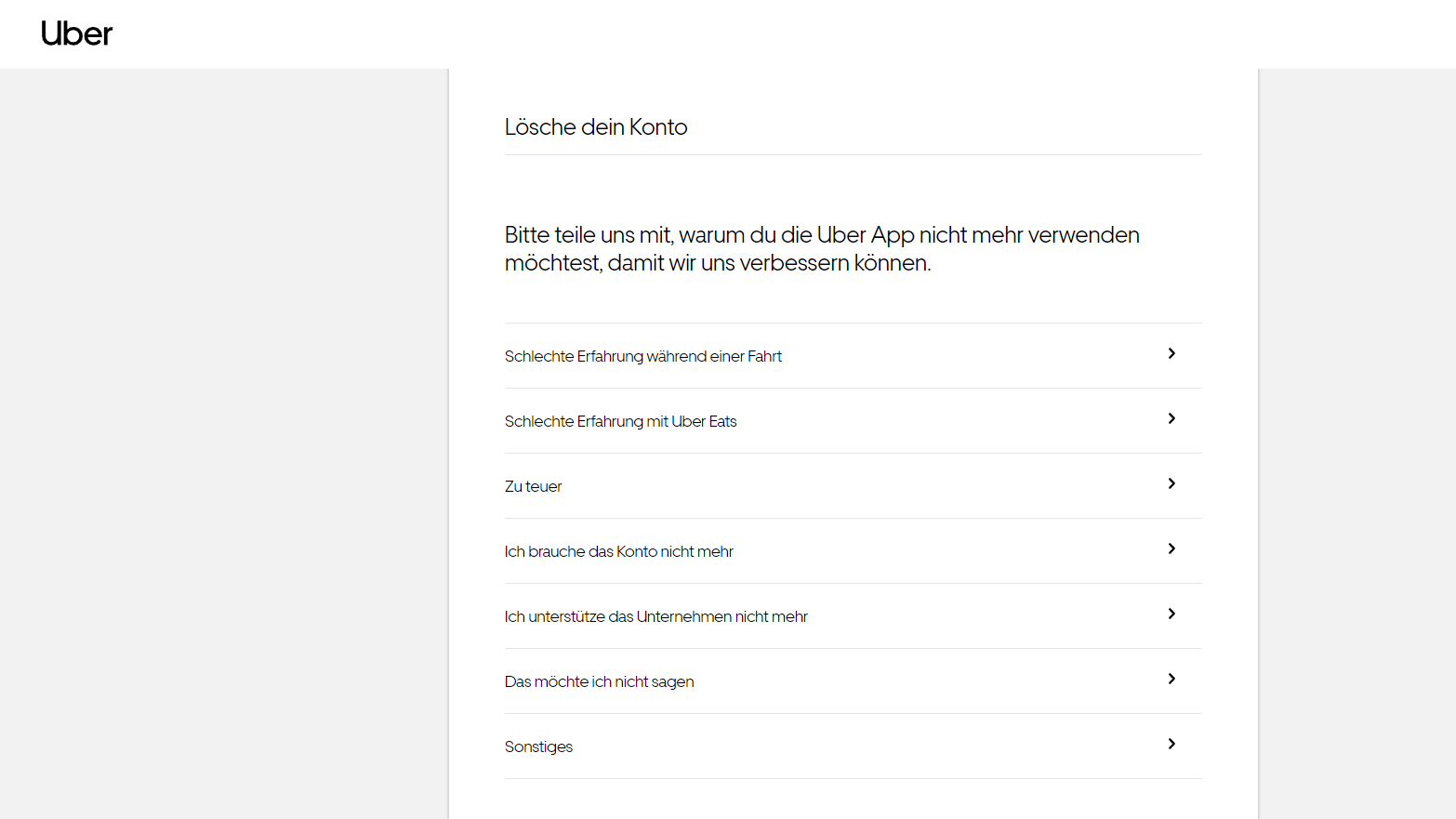 Uber Eats Account löschen: Anleitung mit Bildern - CHIP