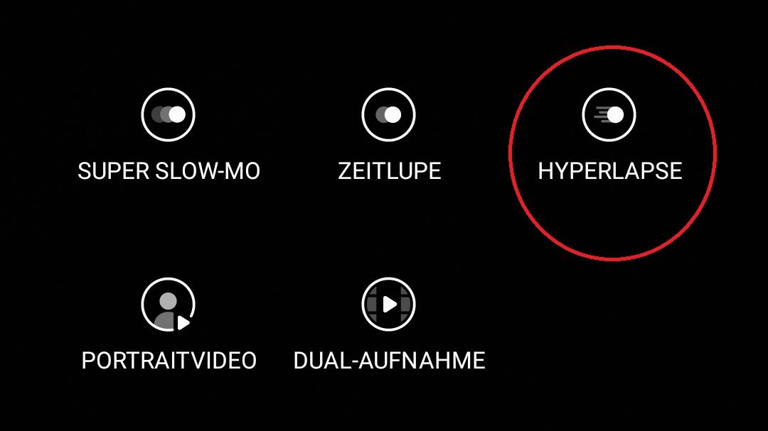 Samsung: Hyperlapse Kamera-Funktion richtig nutzen - So geht's - CHIP
