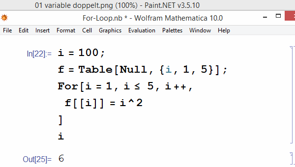 For Loop in Mathematica - so geht's - CHIP