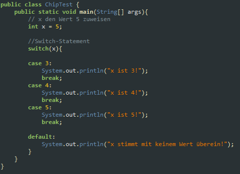 Java: Switch-Anweisungen anwenden - so klappt's - CHIP