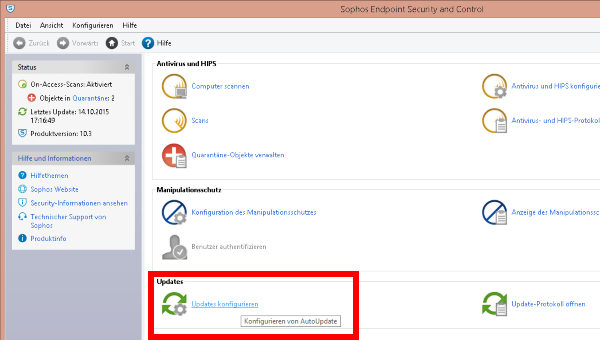 Sophos-Update: So aktualisieren Sie die Software - CHIP